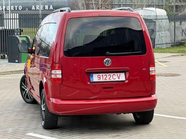 Sarkans Volkswagen Caddy 2014 Jonava, ar dzinēja tilpumu 1.97 L un nobraukumu 300 tūkst. km par 8490 €, foto 6 vietnē AUTOMOTO.COM.LV