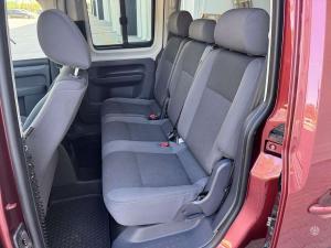 Red Volkswagen Caddy 2014 in Vilnius, with an engine capacity of 1.97 L and mileage of 192 thousand km for 8349 €, photo 14 on AUTOMOTO.COM.LV