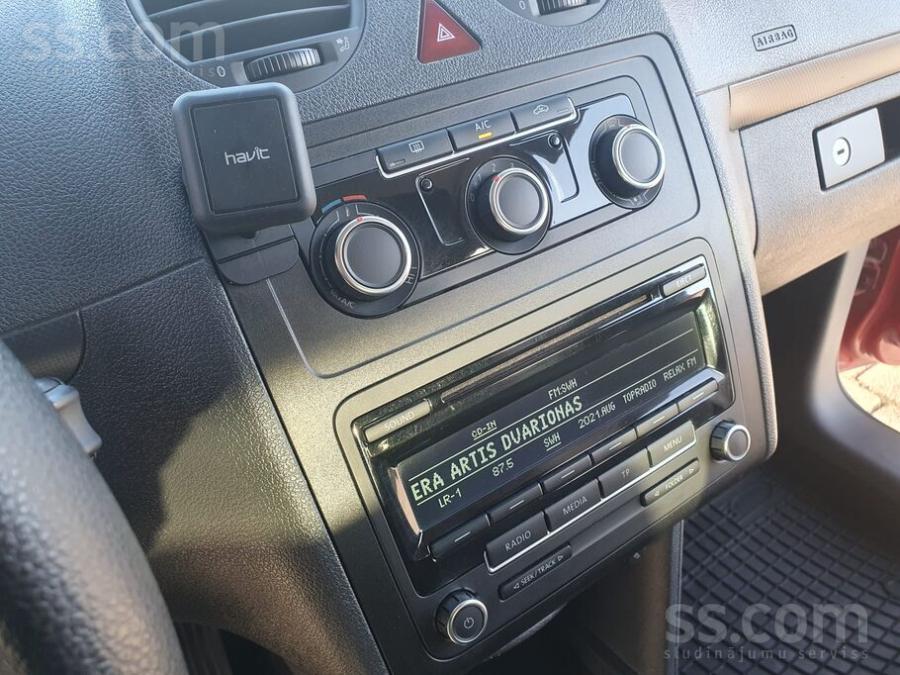 Sarkans Volkswagen Caddy 2014 Dobele, ar dzinēja tilpumu 1.60 L un nobraukumu 390 tūkst. km par 4500 €, foto 11 vietnē AUTOMOTO.COM.LV