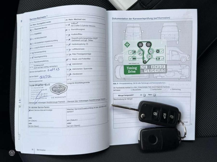 Red Volkswagen Caddy 2014 in Kaunas, with an engine capacity of 1.60 L and mileage of 230 thousand km for 6190 €, photo 36 on AUTOMOTO.COM.LV