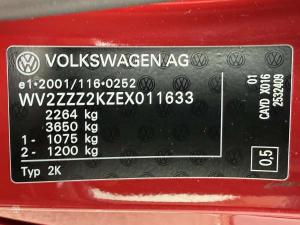 Red Volkswagen Caddy 2014 in Kaunas, with an engine capacity of 1.60 L and mileage of 230 thousand km for 6190 €, photo 38 on AUTOMOTO.COM.LV