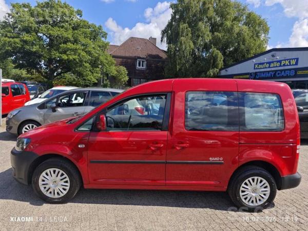 Sarkans Volkswagen Caddy 2016 Ogre, ar dzinēja tilpumu 1.40 L un nobraukumu 197 tūkst. km par 6495 €, foto 8 vietnē AUTOMOTO.COM.LV