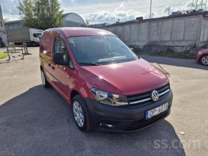 Red Volkswagen Caddy 2016 in Riga, with an engine capacity of 2.00 L and mileage of 269 thousand km for 6990 €, photo 3 on AUTOMOTO.COM.LV
