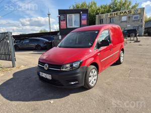 Red Volkswagen Caddy 2016 in Riga, with an engine capacity of 2.00 L and mileage of 269 thousand km for 6990 €, photo 5 on AUTOMOTO.COM.LV