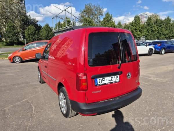 Sarkans Volkswagen Caddy 2016 Rīga, ar dzinēja tilpumu 2.00 L un nobraukumu 269 tūkst. km par 6990 €, foto 9 vietnē AUTOMOTO.COM.LV