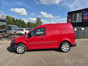 Red Volkswagen Caddy 2016 in Riga, with an engine capacity of 2.00 L and mileage of 269 thousand km for 6990 €, photo 10 on AUTOMOTO.COM.LV