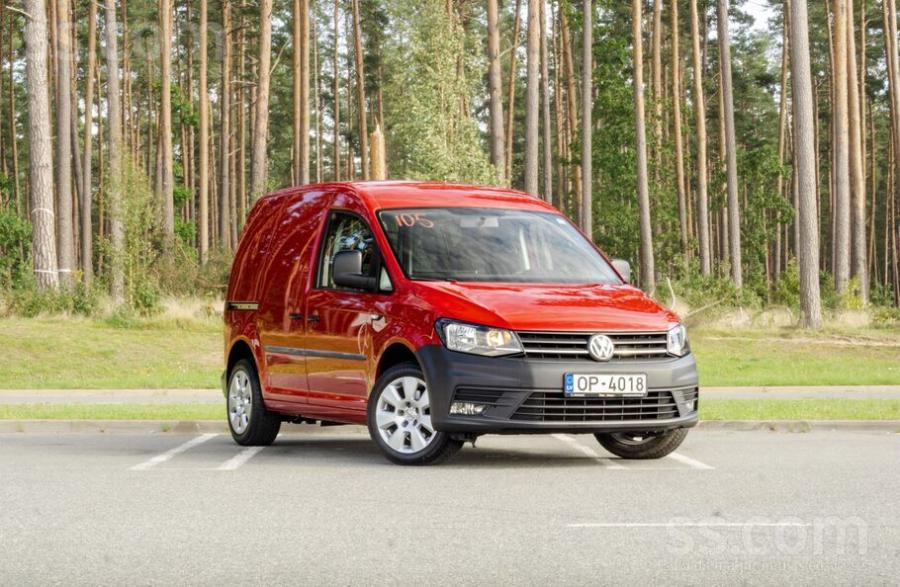 Sarkans Volkswagen Caddy 2016 Rīga, ar dzinēja tilpumu 2.00 L un nobraukumu 269 tūkst. km par 6990 €, foto 3 vietnē AUTOMOTO.COM.LV