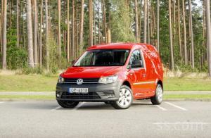 Sarkans Volkswagen Caddy 2016 Rīga, ar dzinēja tilpumu 2.00 L un nobraukumu 269 tūkst. km par 6990 €, foto 5 vietnē AUTOMOTO.COM.LV