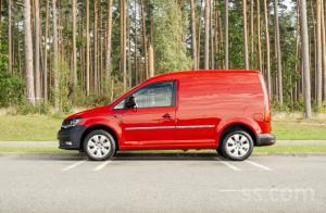 Sarkans Volkswagen Caddy 2016 Rīga, ar dzinēja tilpumu 2.00 L un nobraukumu 269 tūkst. km par 6990 €, foto 6 vietnē AUTOMOTO.COM.LV