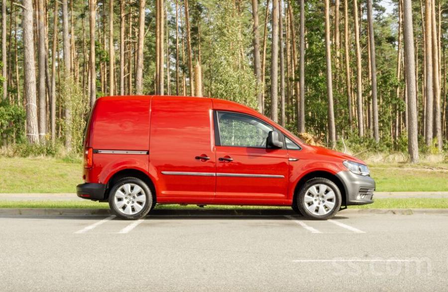 Sarkans Volkswagen Caddy 2016 Rīga, ar dzinēja tilpumu 2.00 L un nobraukumu 269 tūkst. km par 6990 €, foto 10 vietnē AUTOMOTO.COM.LV