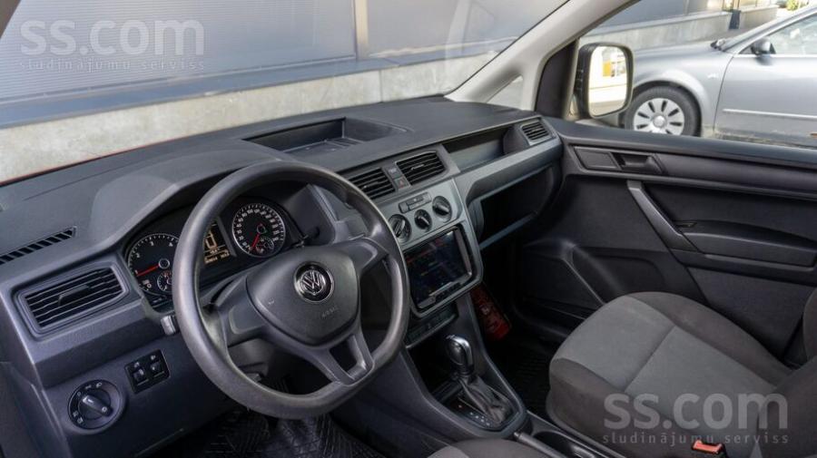 Sarkans Volkswagen Caddy 2016 Rīga, ar dzinēja tilpumu 2.00 L un nobraukumu 269 tūkst. km par 6990 €, foto 11 vietnē AUTOMOTO.COM.LV