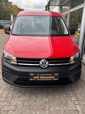 Sarkans Volkswagen Caddy 2016 Ogre, ar dzinēja tilpumu 1.40 L un nobraukumu 197 tūkst. km par 6495 €, foto 3 vietnē AUTOMOTO.COM.LV