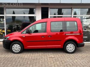 Sarkans Volkswagen Caddy 2016 Ogre, ar dzinēja tilpumu 1.40 L un nobraukumu 197 tūkst. km par 6495 €, foto 5 vietnē AUTOMOTO.COM.LV