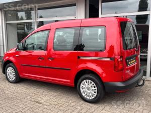 Sarkans Volkswagen Caddy 2016 Ogre, ar dzinēja tilpumu 1.40 L un nobraukumu 197 tūkst. km par 6495 €, foto 6 vietnē AUTOMOTO.COM.LV