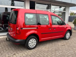 Sarkans Volkswagen Caddy 2016 Ogre, ar dzinēja tilpumu 1.40 L un nobraukumu 197 tūkst. km par 6495 €, foto 8 vietnē AUTOMOTO.COM.LV