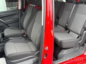 Sarkans Volkswagen Caddy 2016 Ogre, ar dzinēja tilpumu 1.40 L un nobraukumu 197 tūkst. km par 6495 €, foto 10 vietnē AUTOMOTO.COM.LV