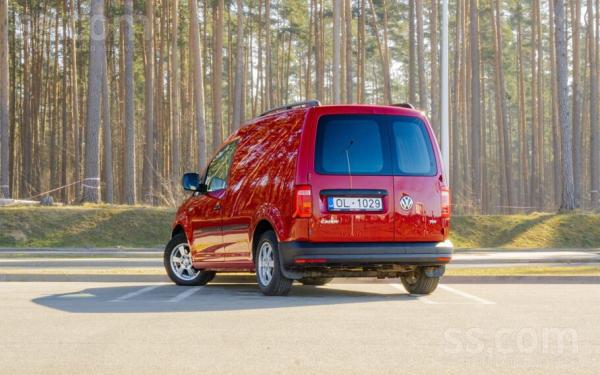 Sarkans Volkswagen Caddy 2017 Rīga, ar dzinēja tilpumu 2.00 L un nobraukumu 123 tūkst. km par 11790 €, foto 6 vietnē AUTOMOTO.COM.LV