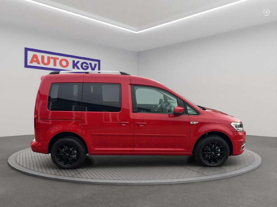 Sarkans Volkswagen Caddy 2018 Kauņa, ar dzinēja tilpumu 2.00 L un nobraukumu 246 tūkst. km par 14999 €, foto 6 vietnē AUTOMOTO.COM.LV