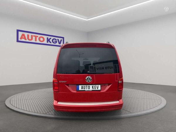 Sarkans Volkswagen Caddy 2018 Kauņa, ar dzinēja tilpumu 2.00 L un nobraukumu 246 tūkst. km par 14999 €, foto 4 vietnē AUTOMOTO.COM.LV