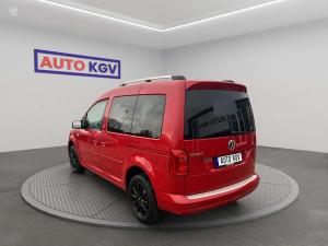 Sarkans Volkswagen Caddy 2018 Kauņa, ar dzinēja tilpumu 2.00 L un nobraukumu 246 tūkst. km par 13999 €, foto 4 vietnē AUTOMOTO.COM.LV