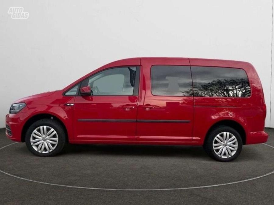 Red Volkswagen Caddy 2020 in Kaunas, with an engine capacity of 2.00 L and mileage of 31 thousand km for 33209 €, photo 3 on AUTOMOTO.COM.LV