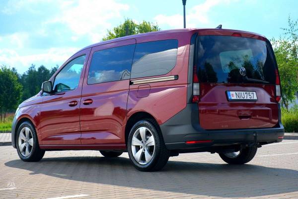 Sarkans Volkswagen Caddy 2021 Kauņa, ar dzinēja tilpumu 2.00 L un nobraukumu 219 tūkst. km par 16650 €, foto 6 vietnē AUTOMOTO.COM.LV