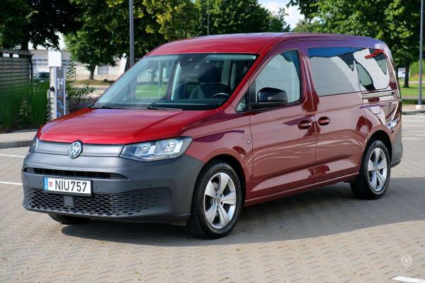 Sarkans Volkswagen Caddy 2021 Kauņa, ar dzinēja tilpumu 2.00 L un nobraukumu 219 tūkst. km par 16650 €, foto 8 vietnē AUTOMOTO.COM.LV