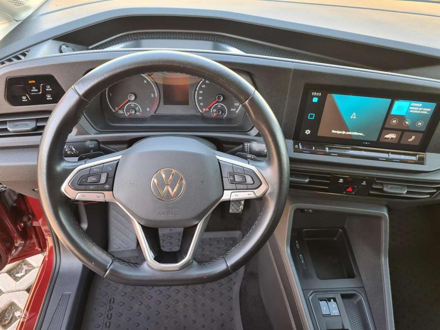 Sarkans Volkswagen Caddy 2021 Kauņa, ar dzinēja tilpumu 2.00 L un nobraukumu 219 tūkst. km par 16650 €, foto 28 vietnē AUTOMOTO.COM.LV