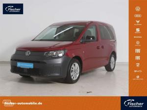 Red Volkswagen Caddy 2024 in Kaunas, with an engine capacity of 2.00 L and mileage of 15 thousand km for 30104 €, photo  on AUTOMOTO.COM.LV