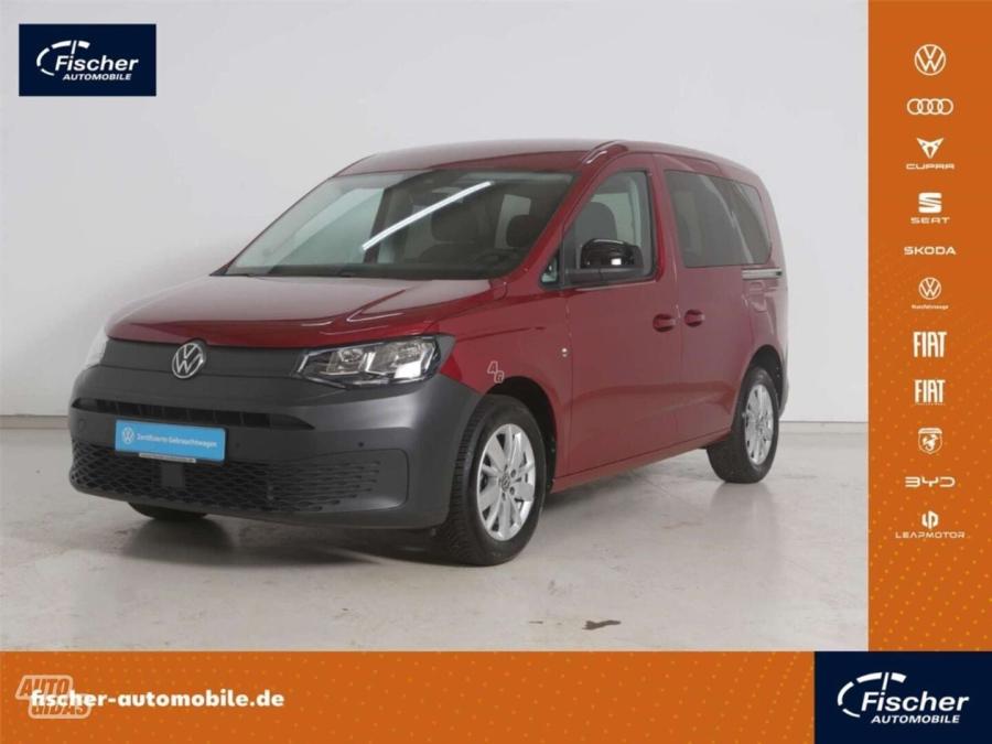 Sarkans Volkswagen Caddy 2024 Kauņa, ar dzinēja tilpumu 2.00 L un nobraukumu 15 tūkst. km par 30104 €, foto 1 vietnē AUTOMOTO.COM.LV