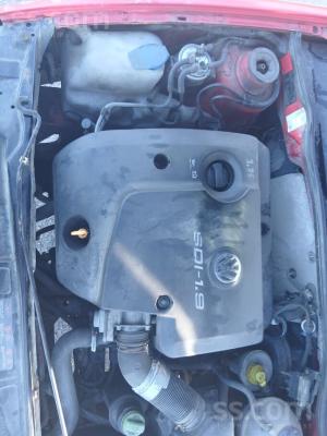 Red Volkswagen Caddy 2002 in Limbazi, with an engine capacity of 1.90 L and mileage of 64 thousand km for 1250 €, photo 7 on AUTOMOTO.COM.LV