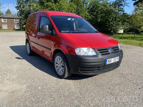 Sarkans Volkswagen Caddy 2008 Gulbene, ar dzinēja tilpumu 1.90 L un nobraukumu 245 tūkst. km par 3750 €, foto 2 vietnē AUTOMOTO.COM.LV