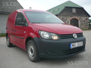 Red Volkswagen Caddy 2013 in Cesis, with an engine capacity of 1.60 L and mileage of 0 thousand km for 2450 €, photo  on AUTOMOTO.COM.LV