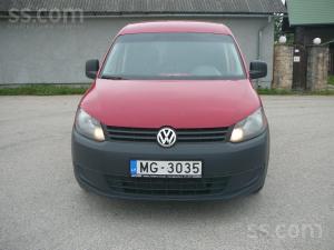 Red Volkswagen Caddy 2013 in Cesis, with an engine capacity of 1.60 L and mileage of 0 thousand km for 2450 €, photo 6 on AUTOMOTO.COM.LV