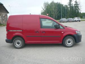 Red Volkswagen Caddy 2013 in Cesis, with an engine capacity of 1.60 L and mileage of 0 thousand km for 2450 €, photo 8 on AUTOMOTO.COM.LV