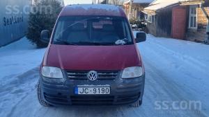 Sarkans Volkswagen Caddy 2005 Cēsis, ar dzinēja tilpumu 2.00 L un nobraukumu 468 tūkst. km par 1700 €, foto 3 vietnē AUTOMOTO.COM.LV
