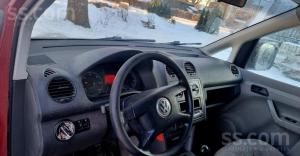 Sarkans Volkswagen Caddy 2005 Cēsis, ar dzinēja tilpumu 2.00 L un nobraukumu 468 tūkst. km par 1700 €, foto 9 vietnē AUTOMOTO.COM.LV