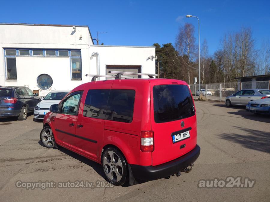 Sarkans Volkswagen Caddy 2006 Tallina, ar dzinēja tilpumu 1.90 L un nobraukumu 470 tūkst. km par 2999 €, foto 3 vietnē AUTOMOTO.COM.LV