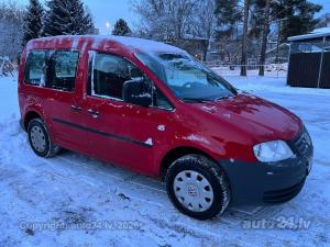 Sarkans Volkswagen Caddy 2007 Tallina, ar dzinēja tilpumu 1.40 L un nobraukumu 191 tūkst. km par 2999 €, foto 8 vietnē AUTOMOTO.COM.LV