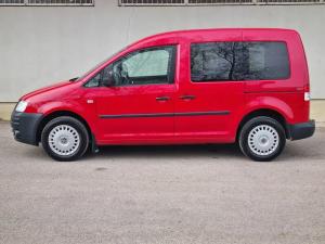Sarkans Volkswagen Caddy 2007 Ogre, ar dzinēja tilpumu 1.90 L un nobraukumu 226 tūkst. km par 4750 €, foto 6 vietnē AUTOMOTO.COM.LV
