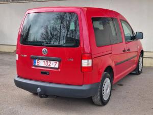 Sarkans Volkswagen Caddy 2007 Ogre, ar dzinēja tilpumu 1.90 L un nobraukumu 226 tūkst. km par 4750 €, foto 9 vietnē AUTOMOTO.COM.LV