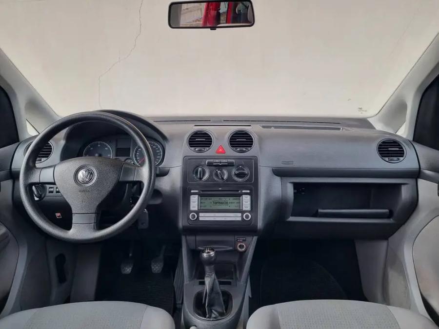 Sarkans Volkswagen Caddy 2007 Ogre, ar dzinēja tilpumu 1.90 L un nobraukumu 226 tūkst. km par 4750 €, foto 17 vietnē AUTOMOTO.COM.LV