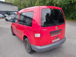 Red Volkswagen Caddy 2007 in Limbazi, with an engine capacity of 1.90 L and mileage of 0 thousand km for 4950 €, photo 6 on AUTOMOTO.COM.LV