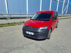 Red Volkswagen Caddy 2021 in Tallinn, with an engine capacity of 2.00 L and mileage of 155 thousand km for 19500 €, photo 3 on AUTOMOTO.COM.LV