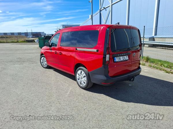 Red Volkswagen Caddy 2021 in Tallinn, with an engine capacity of 2.00 L and mileage of 155 thousand km for 19500 €, photo 6 on AUTOMOTO.COM.LV