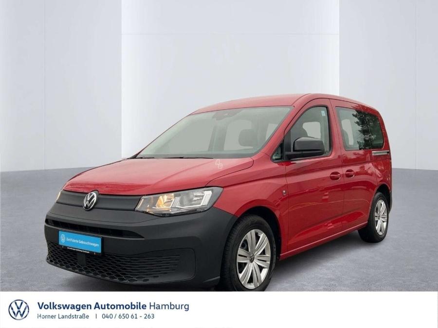 Sarkans Volkswagen Caddy 2022 Kauņa, ar dzinēja tilpumu 2.00 L un nobraukumu 15 tūkst. km par 33114 €, foto 1 vietnē AUTOMOTO.COM.LV