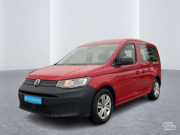 Sarkans Volkswagen Caddy 2022 Kauņa, ar dzinēja tilpumu 2.00 L un nobraukumu 15 tūkst. km par 33114 €, foto 2 vietnē AUTOMOTO.COM.LV