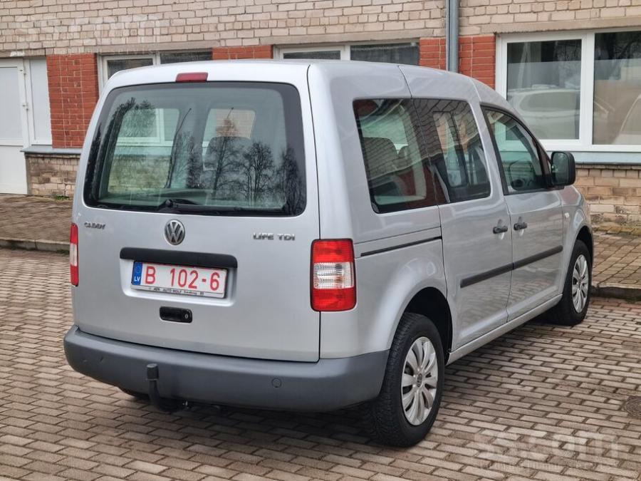 Volkswagen Caddy 2005 Ogre, ar dzinēja tilpumu 1.90 L un nobraukumu 299 tūkst. km par 4350 €, foto 8 vietnē AUTOMOTO.COM.LV