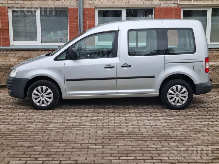 Volkswagen Caddy 2005 Ogre, ar dzinēja tilpumu 1.90 L un nobraukumu 299 tūkst. km par 4350 €, foto 6 vietnē AUTOMOTO.COM.LV