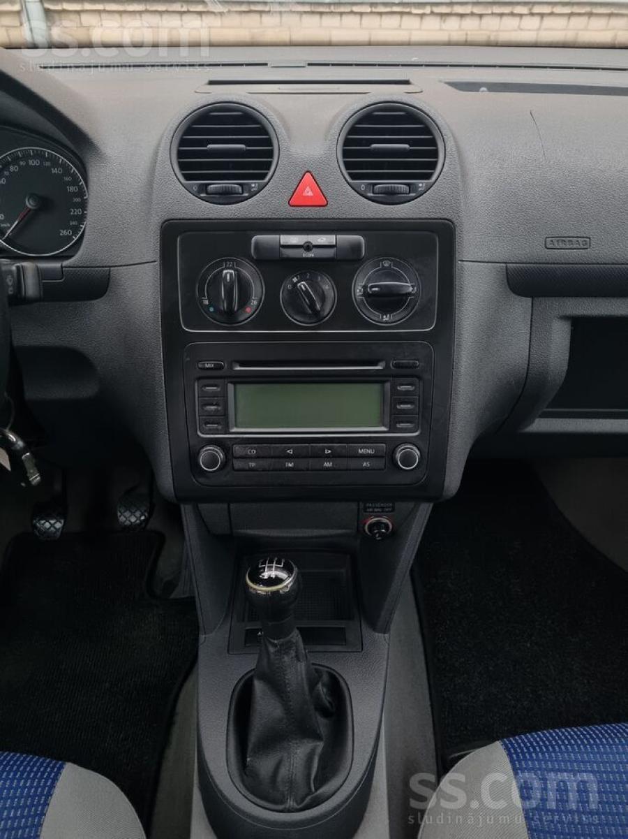 Volkswagen Caddy 2005 Ogre, ar dzinēja tilpumu 1.90 L un nobraukumu 299 tūkst. km par 4350 €, foto 18 vietnē AUTOMOTO.COM.LV